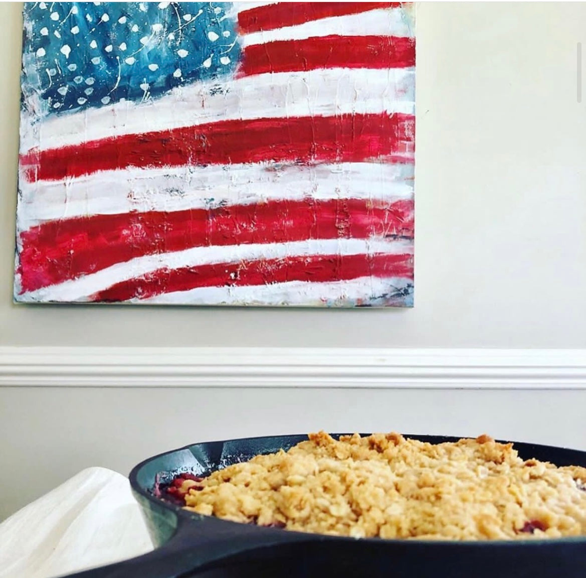 My Favorite Berry Crisp – Kristi Hall Art